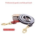 Extra-thick Leather Training Rope Dog Pet Leash Dog Walking Rope Extra ...