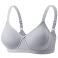 Bixock Wireless Bras for Women Solid Color Slim Cup Soft Material ...