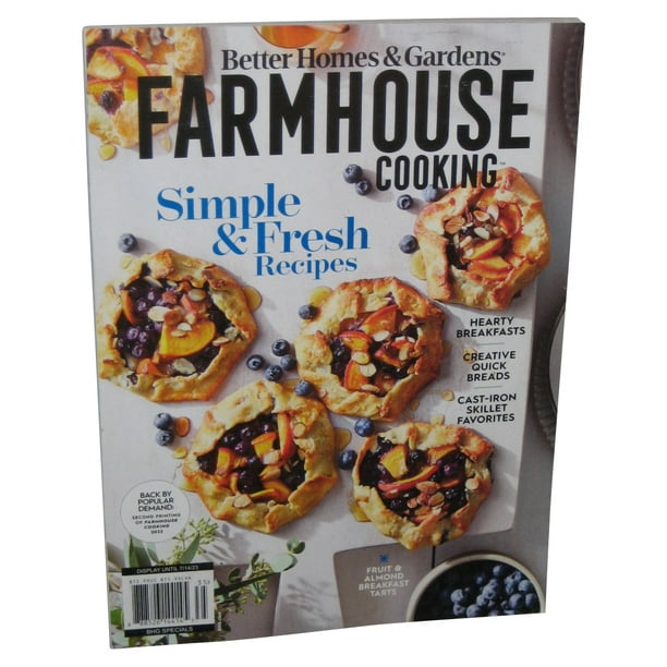 Better Homes & Gardens Farmhouse Cooking Simple & Fresh Recipes 2023 ...