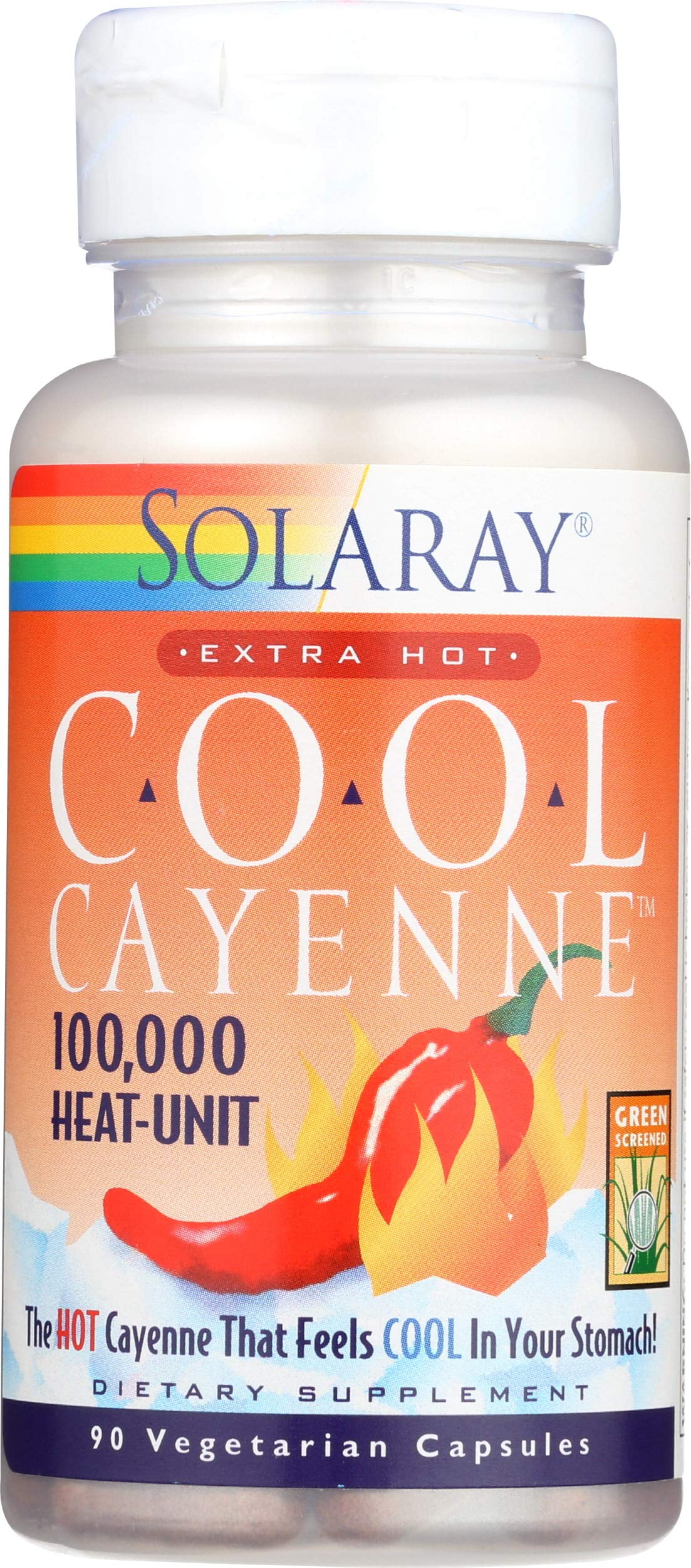 Suplemento SOLARAY Cool Cayenne Extra Hot 90 cápsulas | Bodega Aurrera ...
