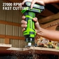 Greenworks 24V Speed Saw Rotary Cut 27,000 RPM Tools 6 Piece Kit with ...