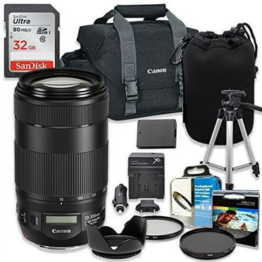 Canon EOS 4000D DSLR Camera Bundle with 18-55mm Lens + 2pc Kingston ...
