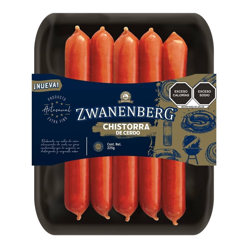 Chistorra de cerdo Zwanenberg 225 g | Walmart en línea