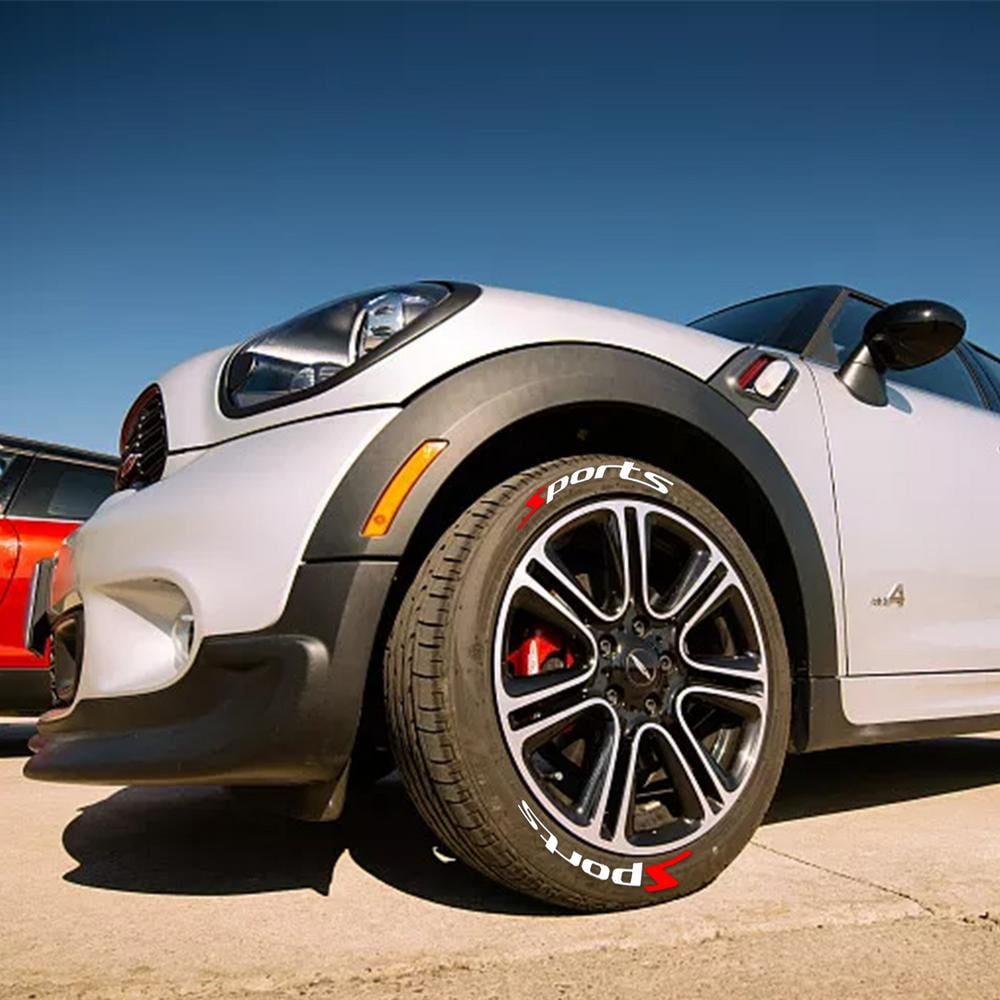 Buy Hemousy 3D Car Tire Sticker Sports Car Wheel Stickers for Tires Car ...