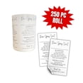 Room Spray Instruction Warning Scent Stickers Labels 250 pcs per Roll ...