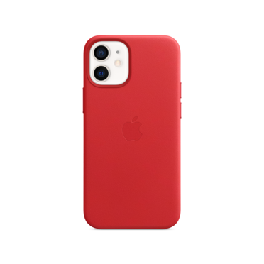 Apple iPhone 12 Mini Silicone Case with MagSafe - (Product) Red ...