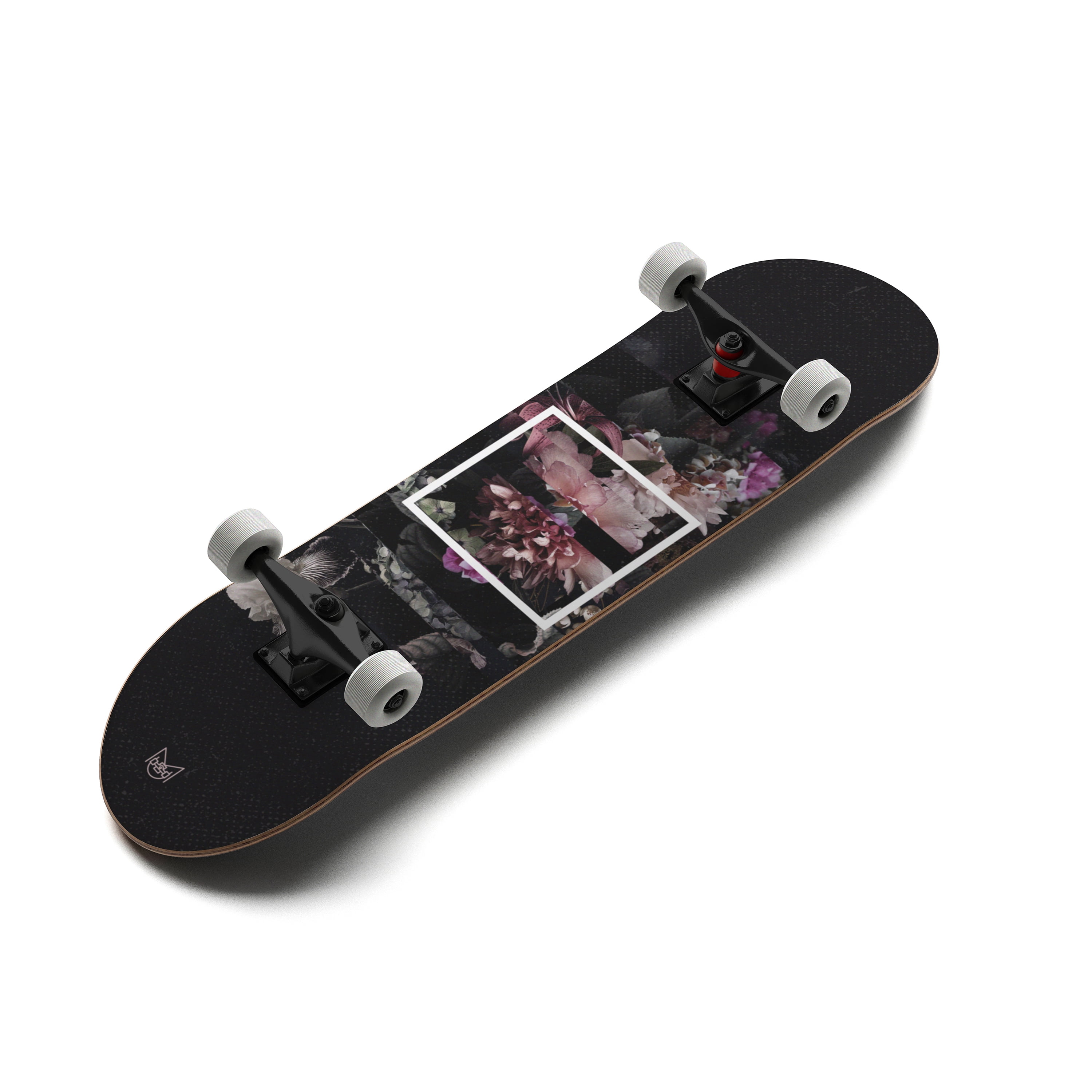 Patineta Skate Profesional Maple Musa Musa Negro Llantas Blancas ...