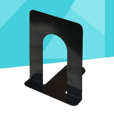 Four Pairs Metal Bookends Book Ends Folders Magazines Documents CDs ...