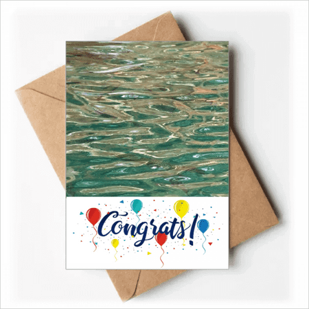 Water Surface Ripple Blue Waves Fish Wedding Cards Congratulations ...