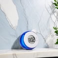 Raindrops Water Energy Clock Bathroom Mini Waterproof Alarm Digital ...
