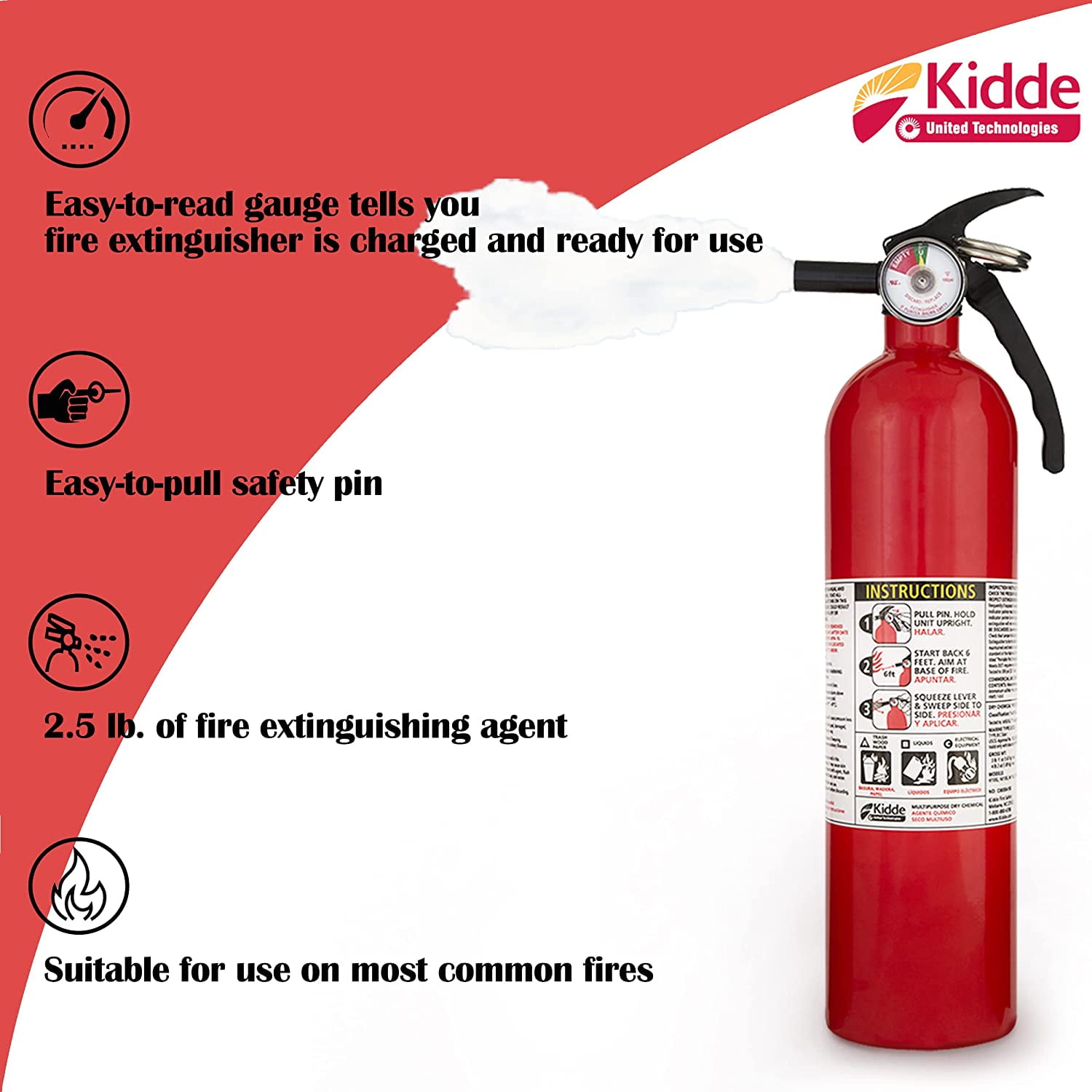 Kidde Fire Extinguisher MSDS Information (Overview And, 52% OFF