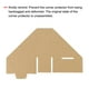 Uxcell Adjustable Cardboard Corner Protector, Cardboard Edges Protector ...