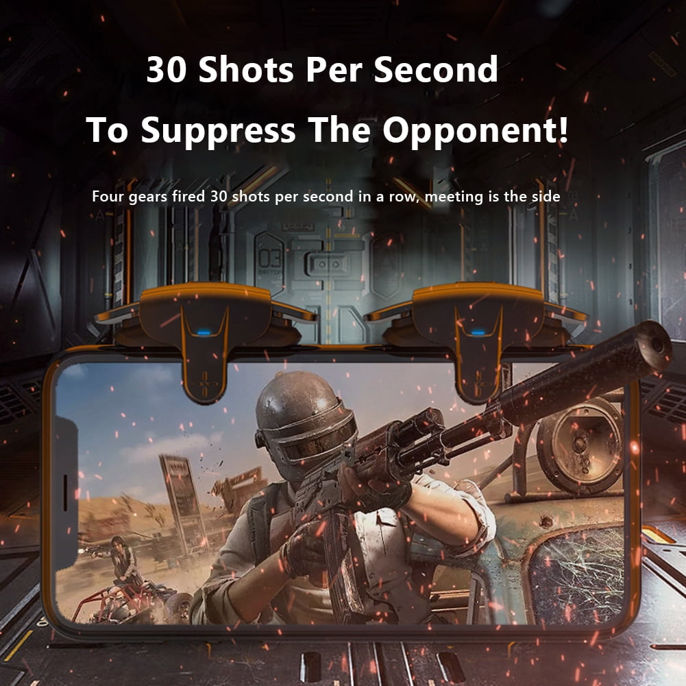 Controlador de juego móvil AK05 para Gamepad de teléfono Turbo de mapeo físico PUBG | Walmart en ...