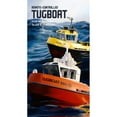 1/72 Scale RC Tugboat, 2.4GHz Turbojet Pump Electric RC Boat with ...