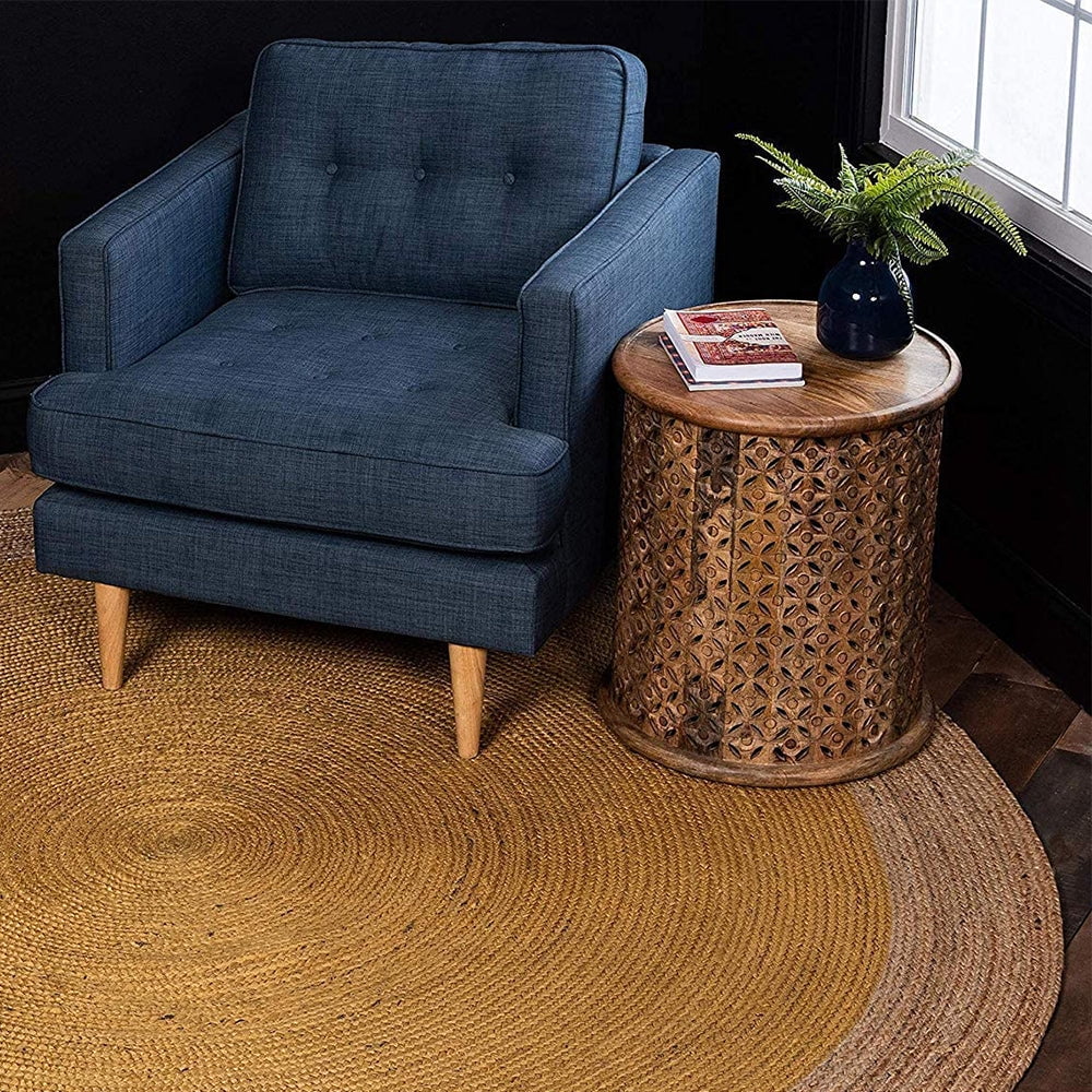 Aakriti Indian Boho Rag Rug Cotton Handmade Patch Rug Jute For The ...