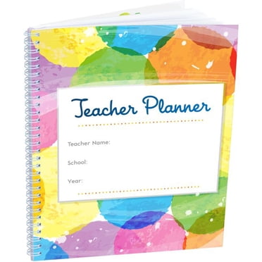 Clever Fox Teacher Planner - Turquoise - Walmart.com