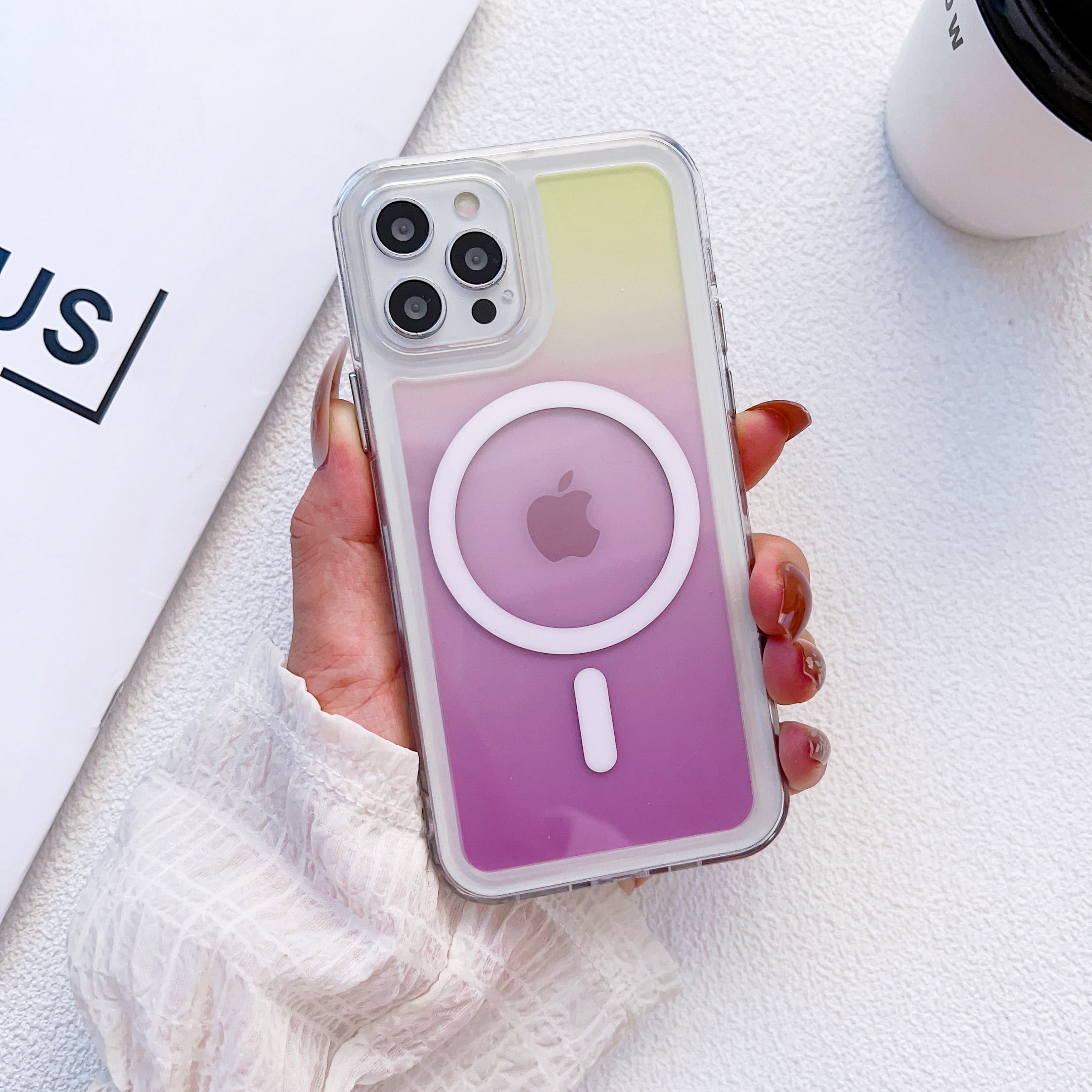 Magnetic Defender Bicolored for iPhone 12 Pro Case, [Military Grade ...