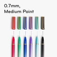 U Brands Catalina Felt Tip Pens, 6 Count, Assorted Colors, Medium (0.7 ...