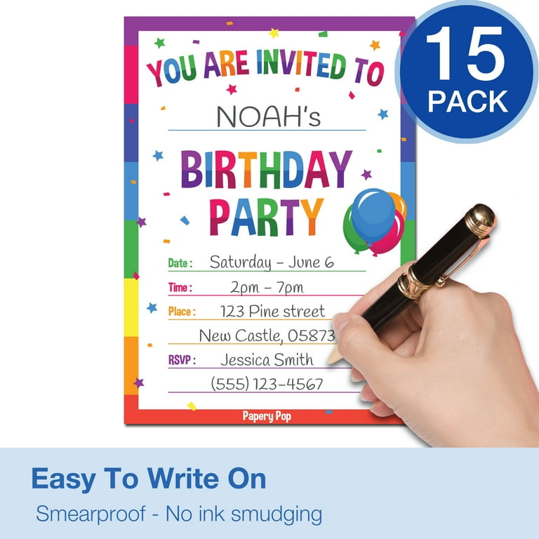 Walmart Invitations Printable