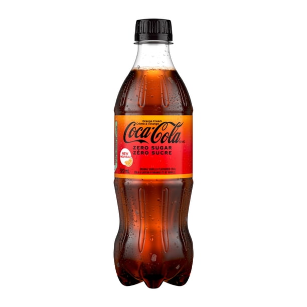 Coca-Cola Zero Sugar Orange Cream Bottle, 500 mL - Walmart.ca