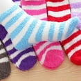 6 Pairs Womens Lined Thick Fuzzy Socks Warm Winter Soft Fluffy Bed