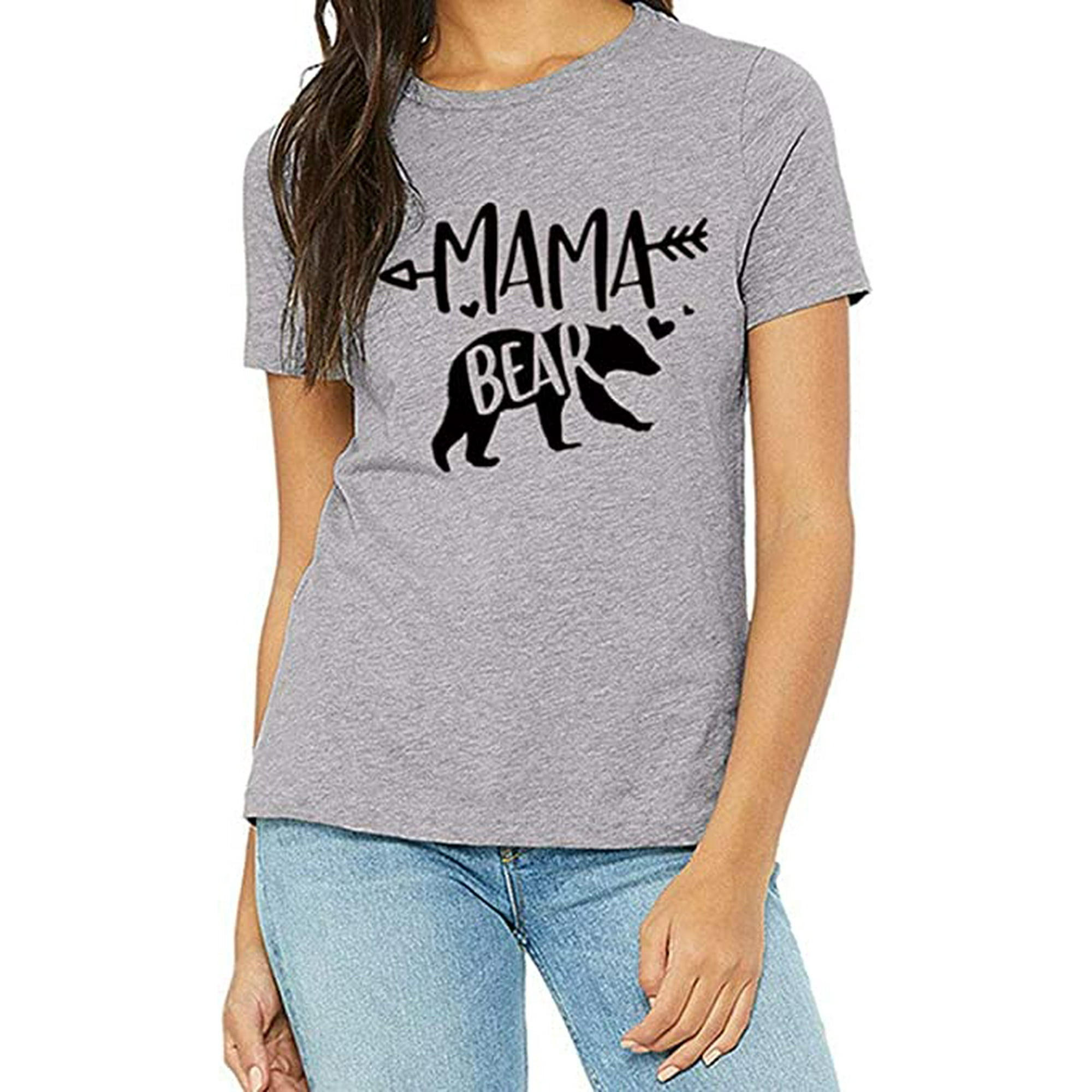 Click here for Yourtops Papa Bear Mama Bear T-Shirts Matching Shi... prices