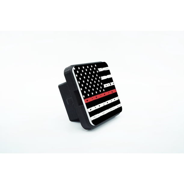 Thin Red Line Flag Trailer Hitch Cover Bundle - Walmart.com