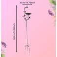 Bird Feeder With Water Tap Design Decorative Three Metal Garden Yard ...