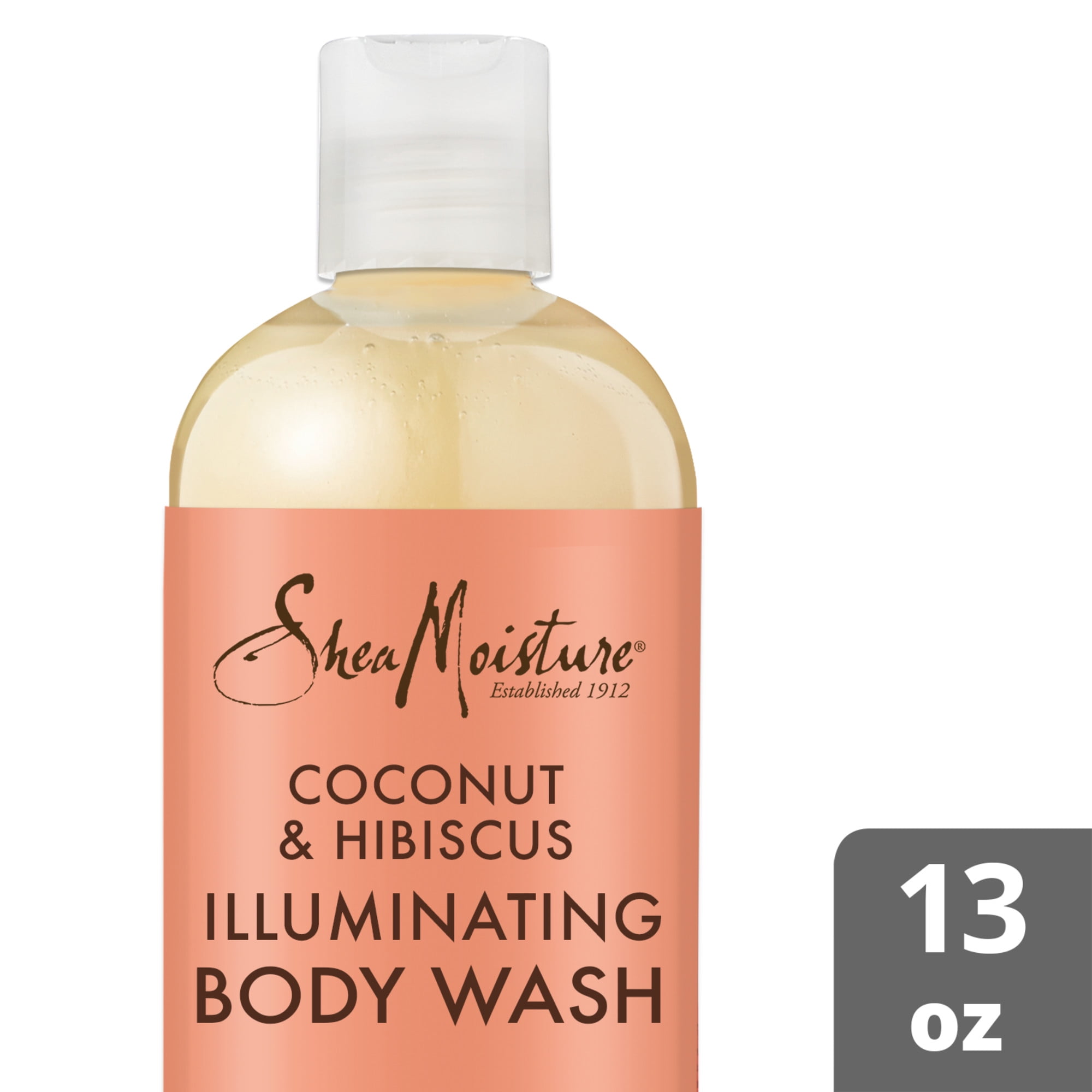 Shea Moisture Coconut And Hibiscus Body Wash 13 Oz