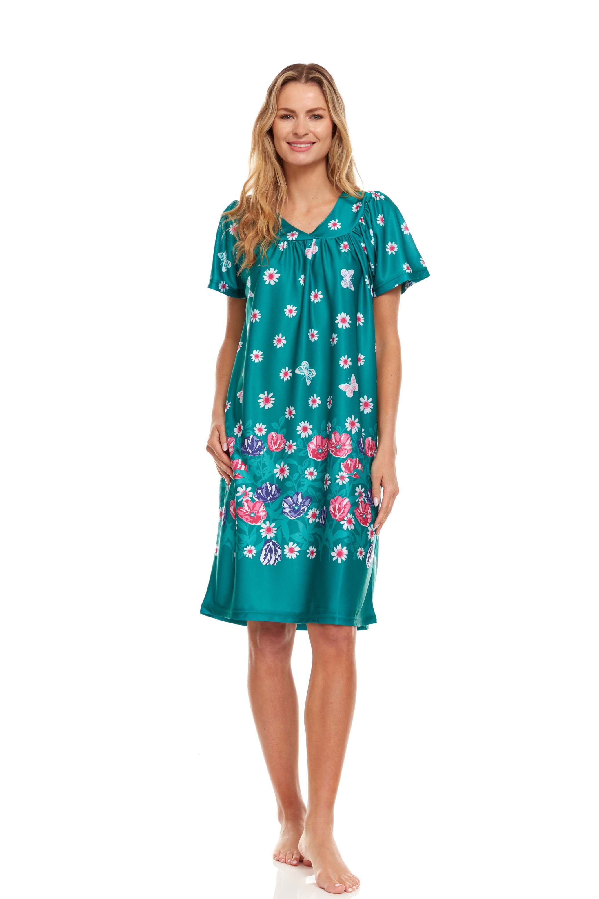 Lati Fashion Women Nightgown Sleepwear Female Sleep Dress Nightshirt ...