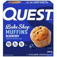 Quest Nutrition Blueberry Protein Muffins, 10g Protein, 3g Sugar, 4 ...