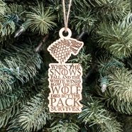 Hip Flask Plus Raw Wood Ornament - Christmas Lights Powered by Your ...