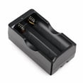 18650 Dual Wall 2 Slot Charger For 18650 3.7V Rechargeable Li-ion ...