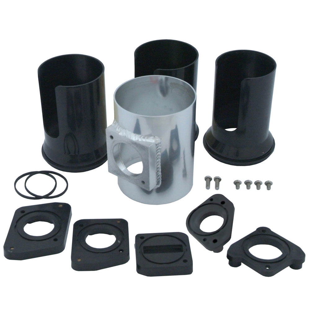 Spectre Performance 9405 3" Aluminum Mass Air Flow Sensor Kit - Walmart.com
