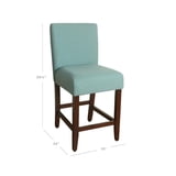 HomePop 24" Classic Parsons Counter Stool, Multiple Colors - Walmart.com