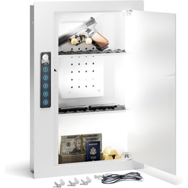 Stack-on 15 in. Steel Ammo Storage Locker, Secure Handgun Box, Pistols ...