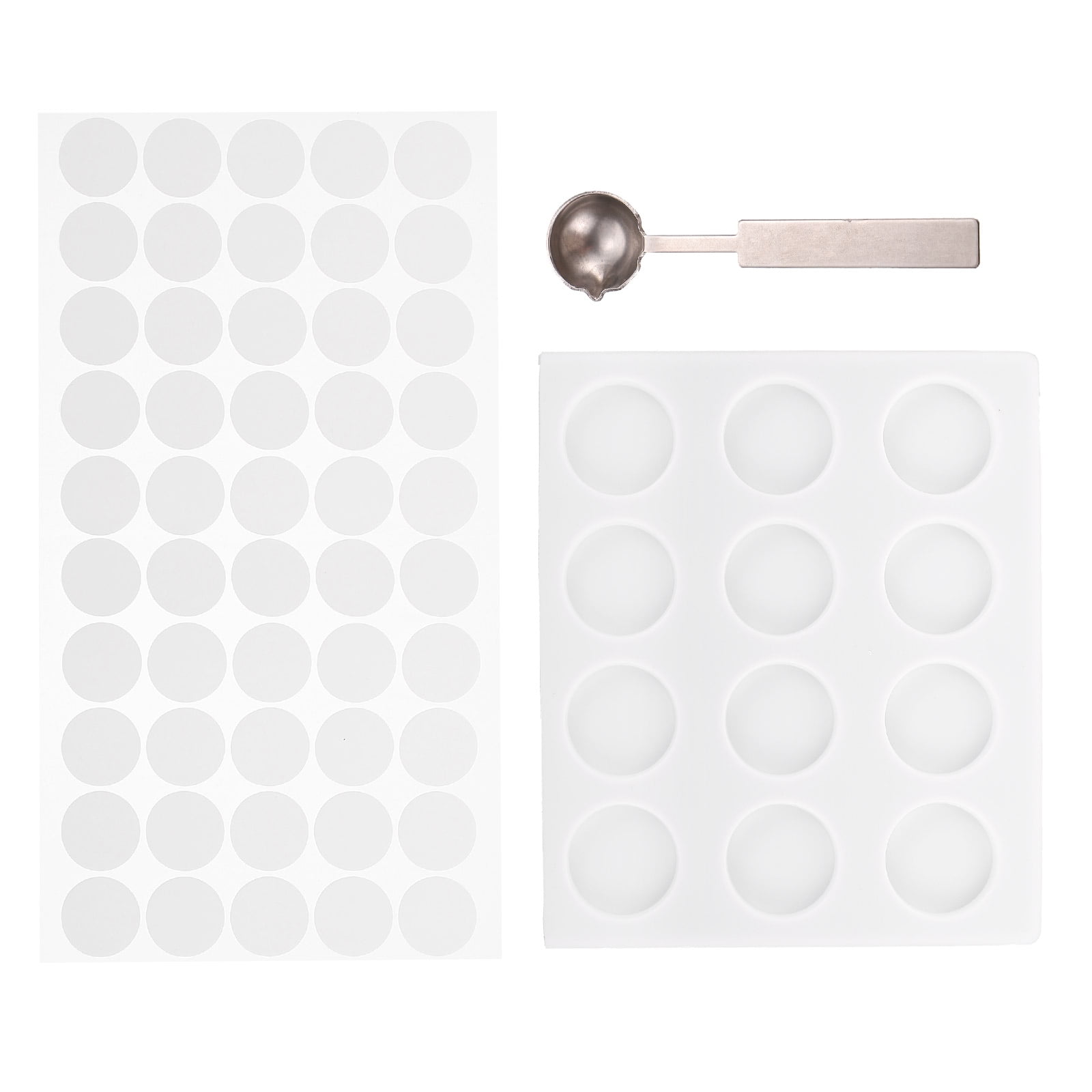 Wax Seal Stamp Mat Silicone Sealing Diy Mold Pad Craft Adhesive Waxing ...
