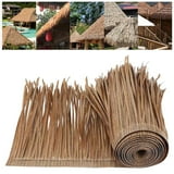 Artificial Palm Thatch Rolls 39"x20" Straw Roof Thatch for Patio Hut ...