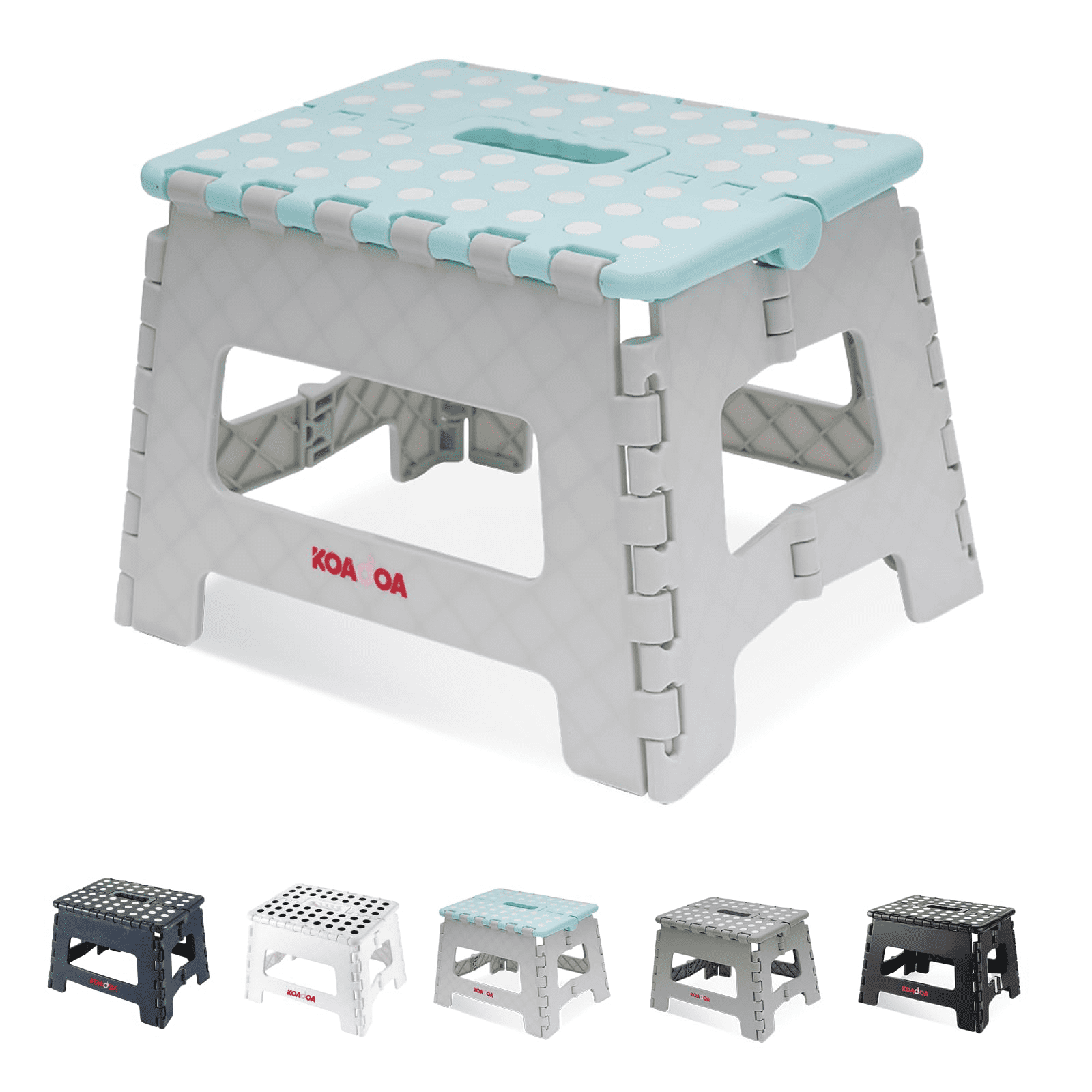 Click here for Famuka Folding Step Stool 9 Inch Plastic Foldable... prices