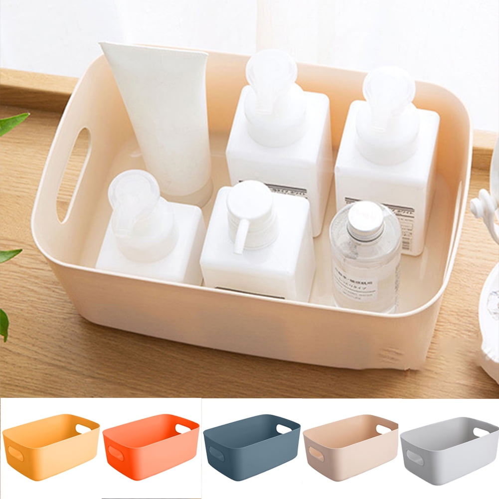 Zruodwans Storage Basket Decorative Plastic Open Home Storage Bins ...