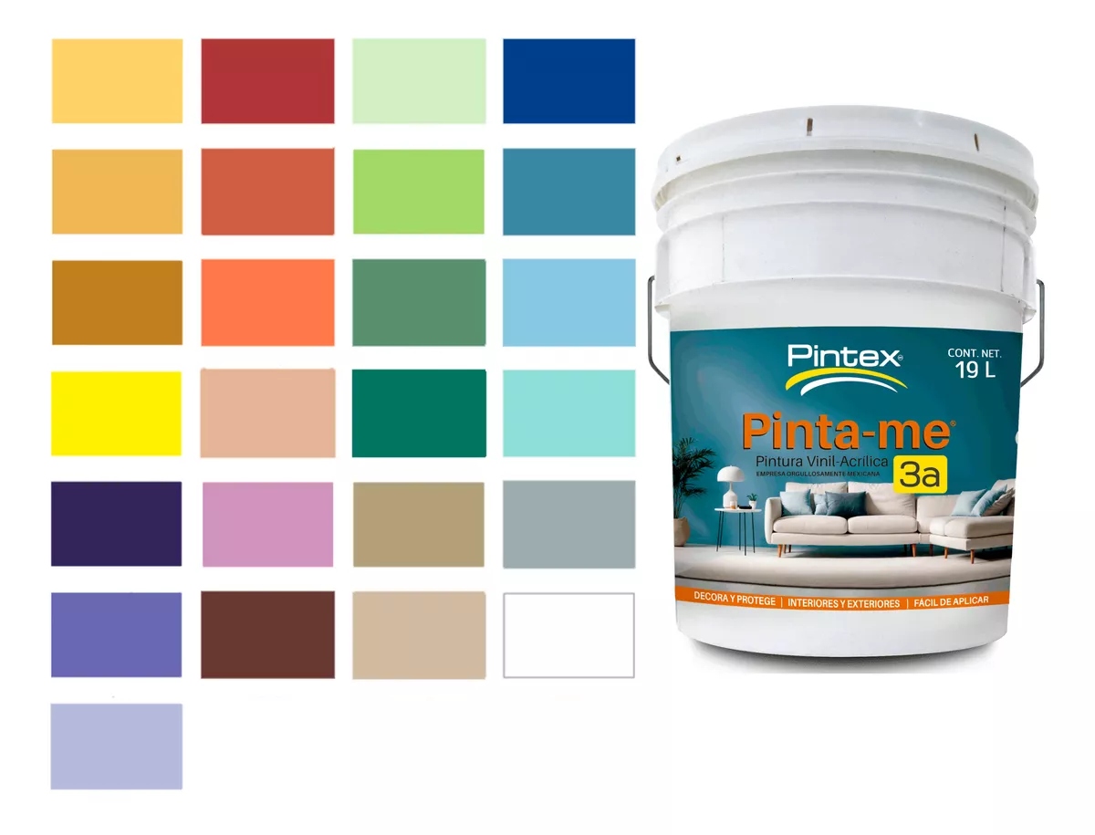 Pintura Pinta-me Pintex 19 Litros Interior/exterior | Walmart en línea