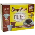 SCS Direct Disposable Paper Filters for Reusable K-Cups, 300 Pack ...