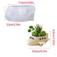 Aircraft Shape Silicone Flowerpot Molds For Epoxy Resin and Handmade ...