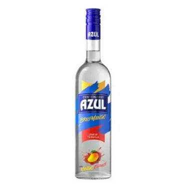 Pack de 12 Licor de Tequila Centenario Azul Baby Mango 700 ml | Walmart ...