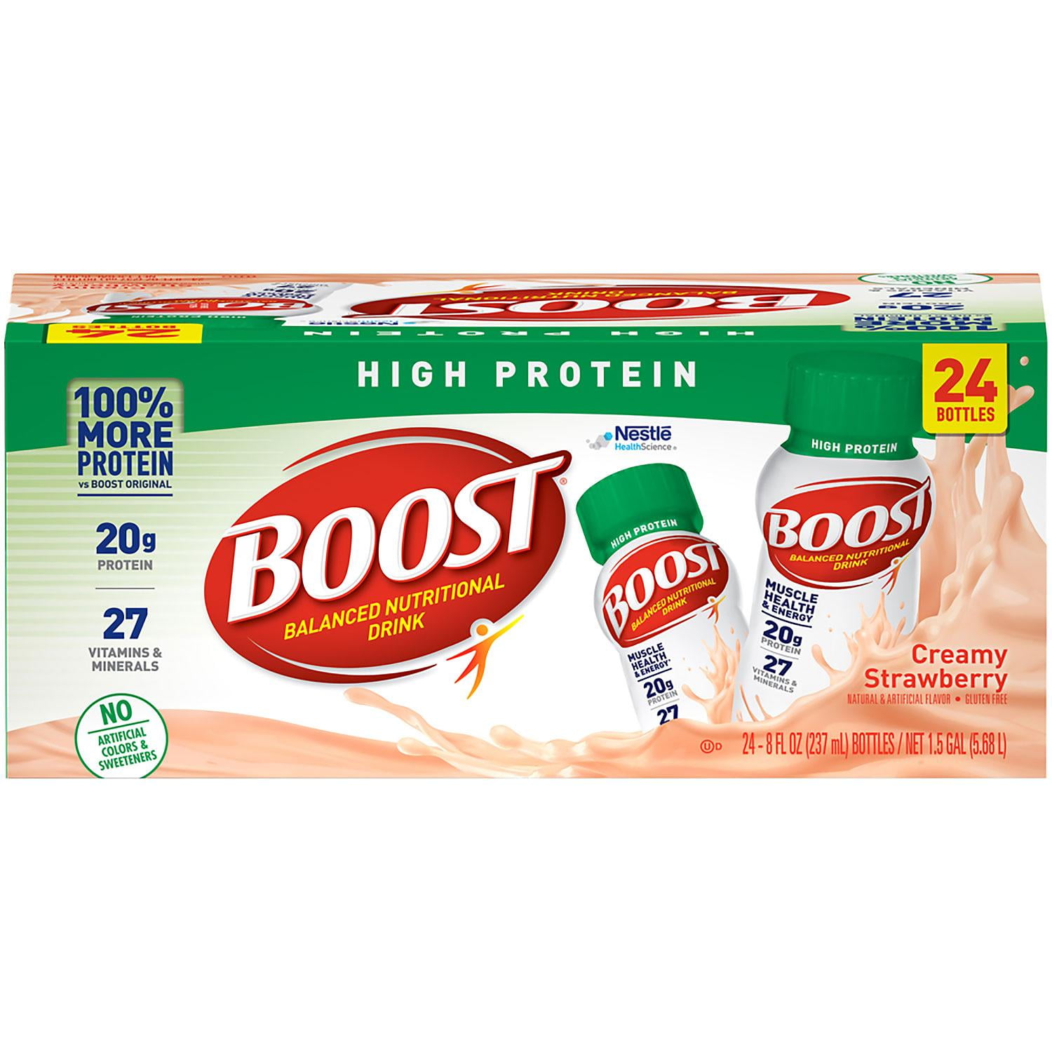 BOOST High Protein Drink - Strawberry, 24 Pack Nepal | Ubuy
