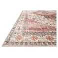 Loloi II Skye Oriental Ivory / Berry Area Rug - Walmart.com