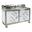 Monsam NSF Certified Four Compact Basins Utensil Washing Portable Sink ...