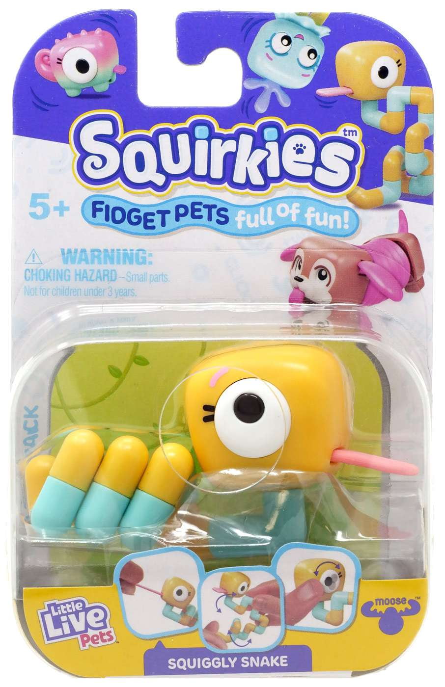 Little Live Pets Squirkies Squiggly Snake Figure - Walmart.com