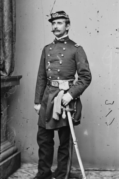 Print: Capt. Felix Salm-Salm, circa 1855 - Walmart.com