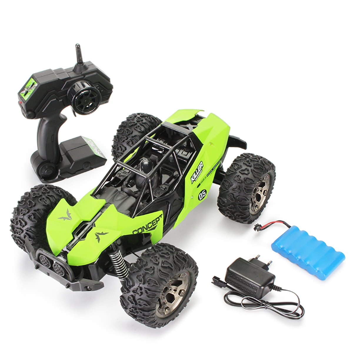 2.4GHz 1:12 Remote Control Toy Car High Speed RC Electric Monster Truck ...